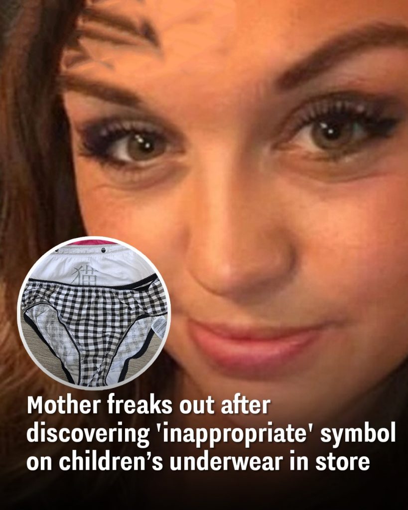 Mother freaks out after discovering 'inappropriate' symbol on children ...